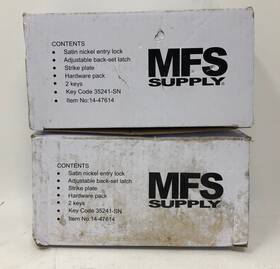 LOCK 14-47614 Mfs Supply 35241 608631546807