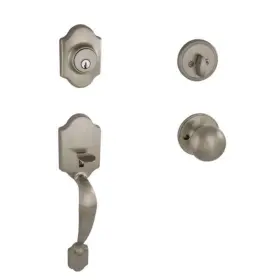 SCHLAGE VH60 Single Cylinder Deadbolt Jeffir Knob Bly Finish